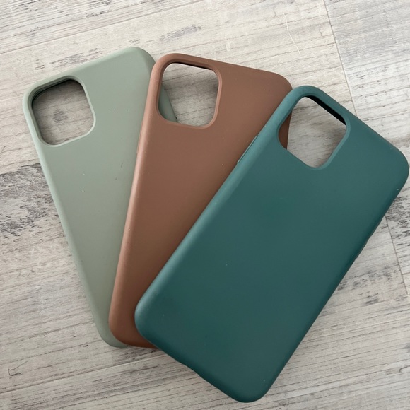 Accessories | Iphone 11 Pro Silicone Cases 3 | Poshmark